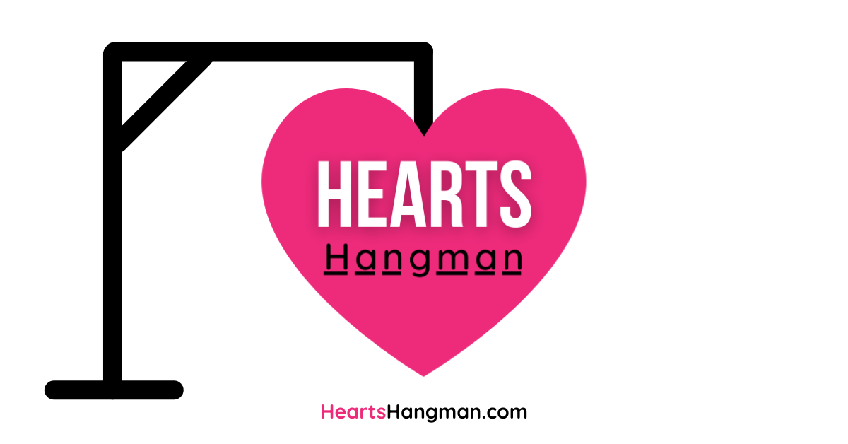 English Vocabulary Hangman Games - heartshangman.com
